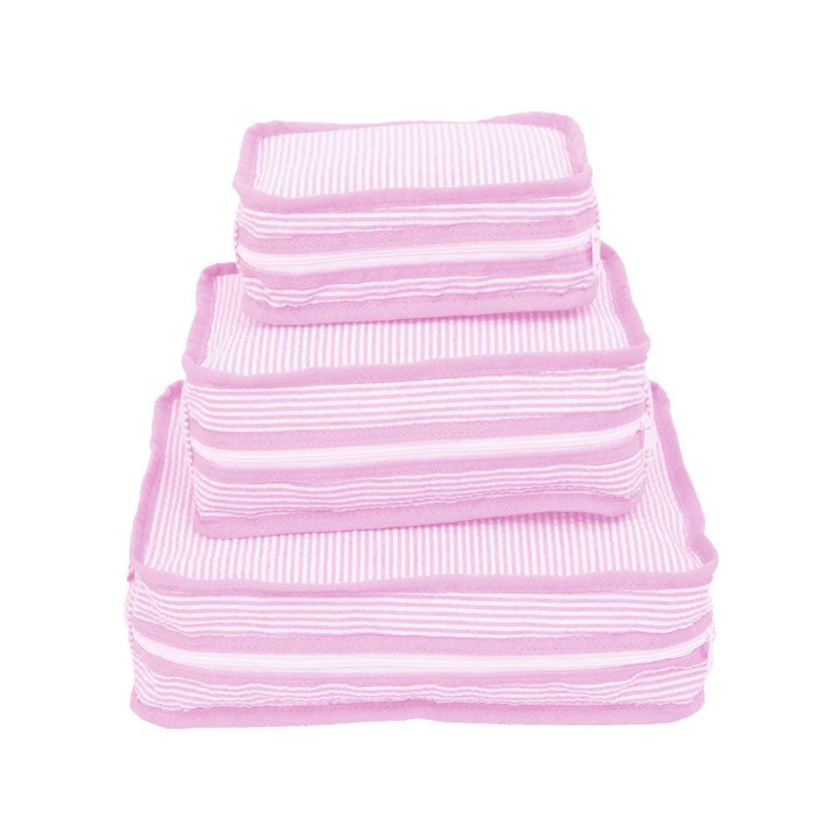 Stacking Cubes - Pink Seersucker – HipMonkeys
